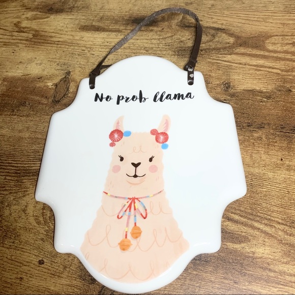Wall Decor | No Prob Llama Wall Art | Poshmark